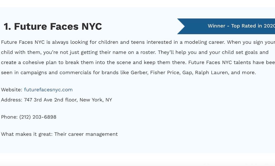 | FUTUREFACES NYC