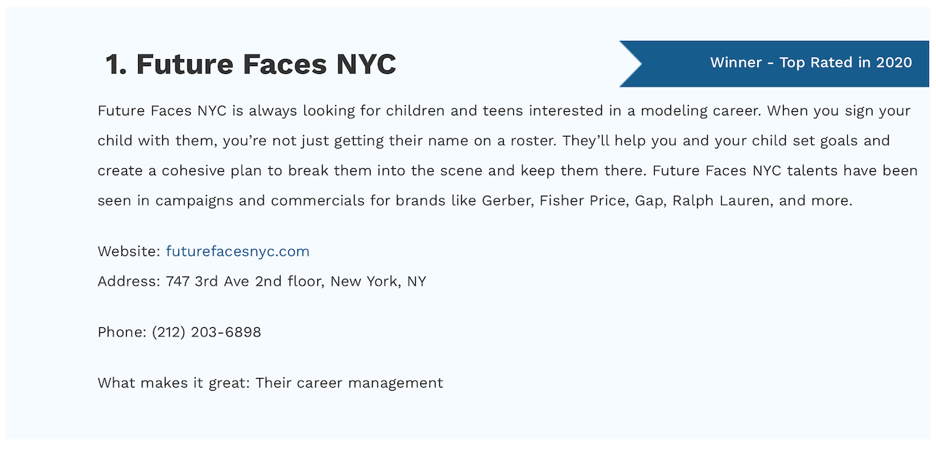 | FUTUREFACES NYC